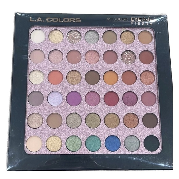 L.A. Colors | Makeup | La Colors 42 Colors Eye Shadow Palette Set ...